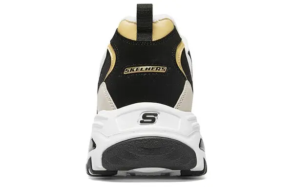 Sketchers D'lites Sneakers - Black/beige/white