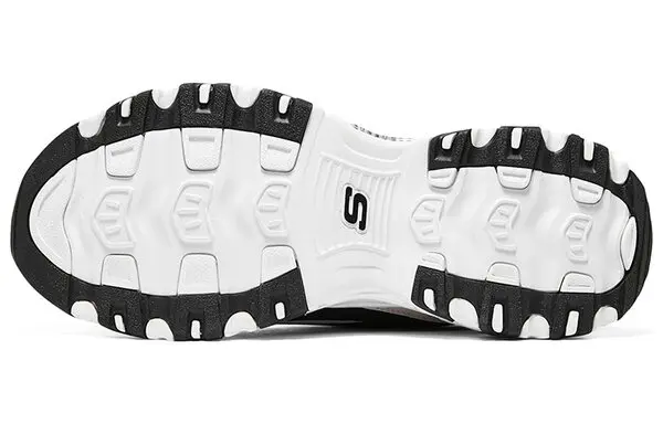 Sketchers D'lites Sneakers - Black/beige/white