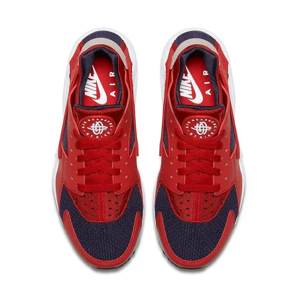Nike Huarache Low Top Sneakers - Red/blue