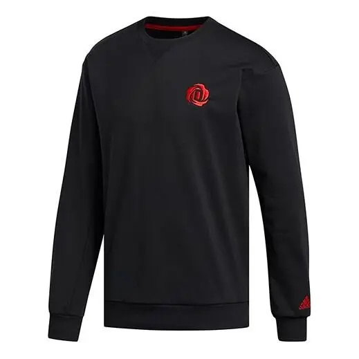 Adidas Rose Crew Fleece Pullover - Black