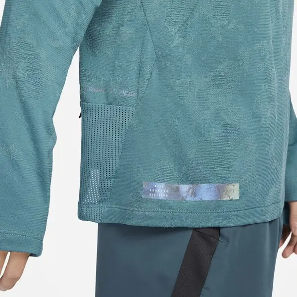 Nike Therma-fit Repel Element 1/2 Zip Long Sleeve T-shirt - Green