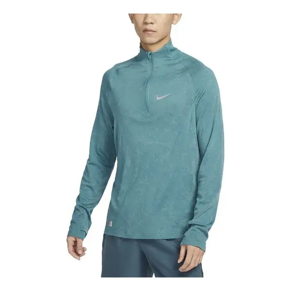 Nike Therma-fit Repel Element 1/2 Zip Long Sleeve T-shirt - Green