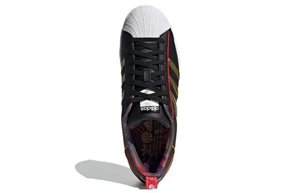 Adidas Superstar Year Of The Ox Low Top Sneakers - Black