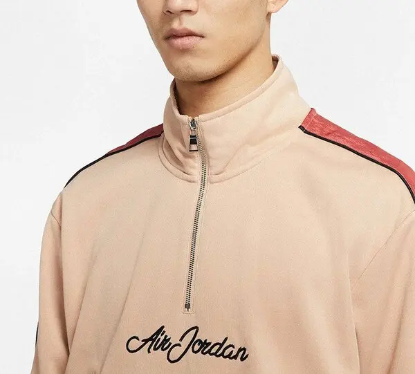 JORDAN Remastered Stand Collar Half-zip Top