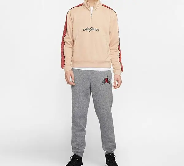 JORDAN Remastered Stand Collar Half-zip Top