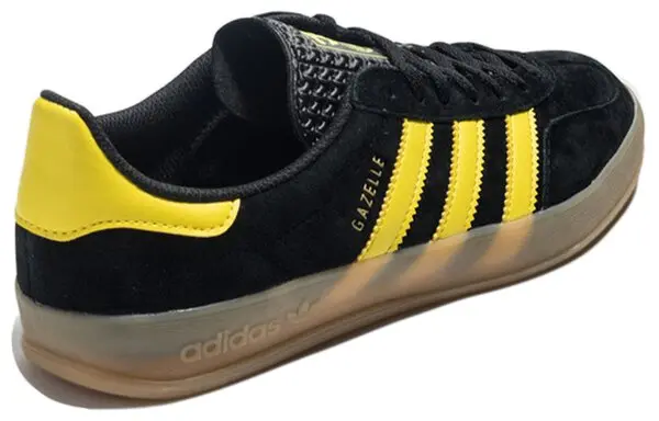 Adidas Gazelle Indoor Sneakers - Black/yellow