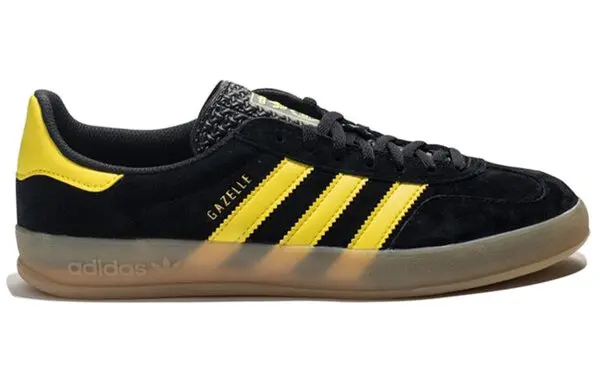 Adidas Gazelle Indoor Sneakers - Black/yellow