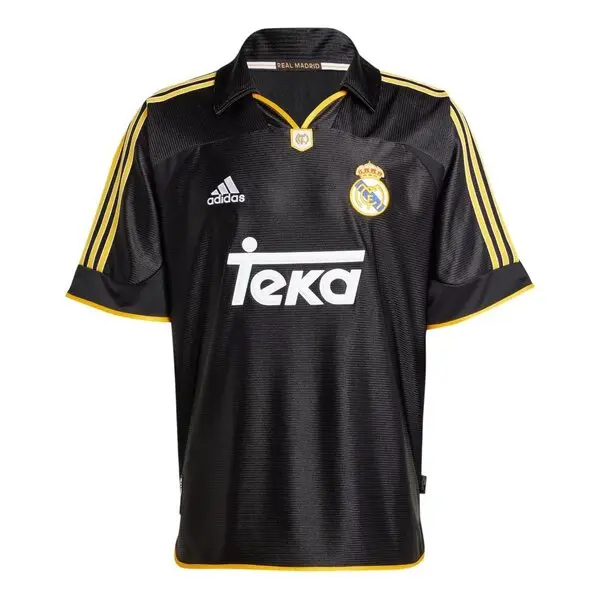 Adidas Real Madrid 1999/2000 Away Jersey - Black