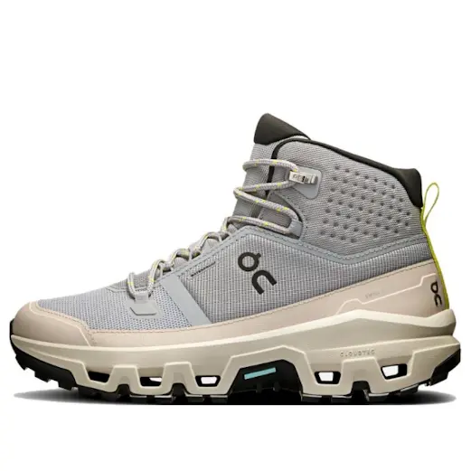 On Cloudrock Mid Wp Hiking Boots - Alloy/ice