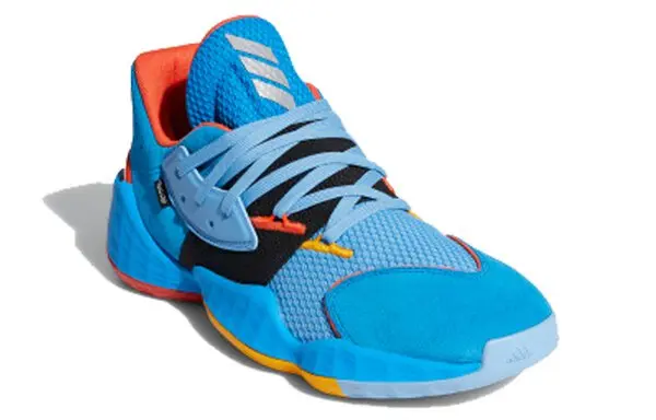 Adidas Harden Vol. 4 'su Casa Mi Casa Oklahoma City Thunder' Athletic Sneakers - Blue