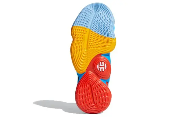 Adidas Harden Vol. 4 'su Casa Mi Casa Oklahoma City Thunder' Athletic Sneakers - Blue