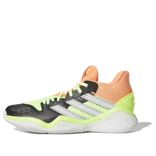 Adidas Harden Stepback Sneakers - Black/volt/orange