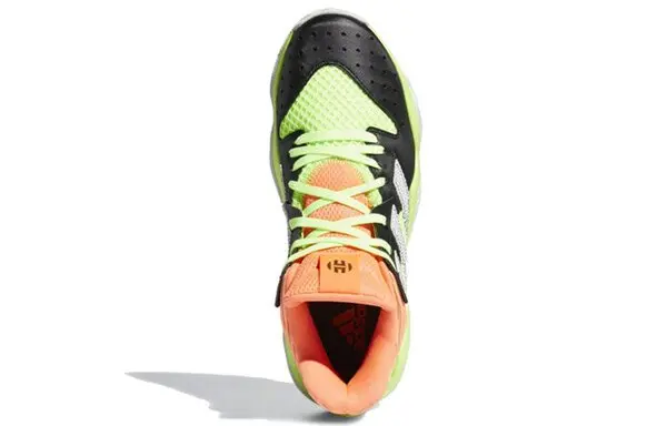 Adidas Harden Stepback Sneakers - Black/volt/orange