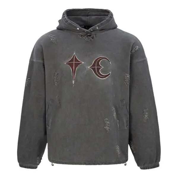 THUG CLUB Rock Hoodie - Grey