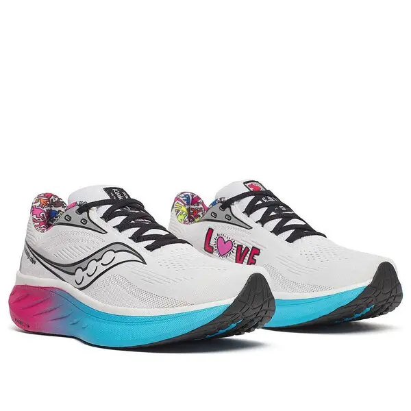Saucony Ride 18 "keith Haring Love" Athletic Sneakers
