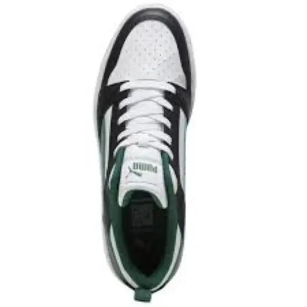 PUMA Rebound V6 Low Sneakers - White/black/green