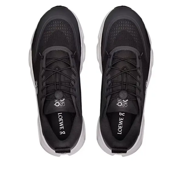 On X Loewe Cloudsolo Sneakers - Black/white