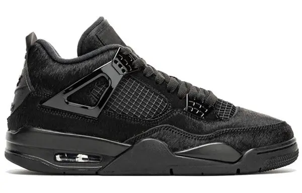 JORDAN Air 4 Retro X Olivia Kim 'no Cover' Sneakers - Black/black