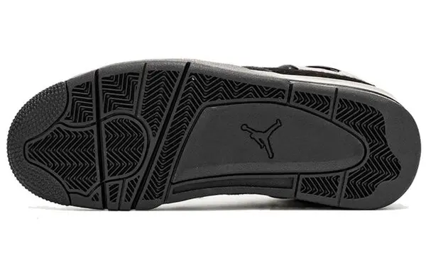 JORDAN Air 4 Retro X Olivia Kim 'no Cover' Sneakers - Black/black