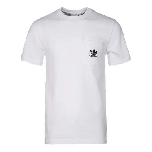 Adidas Pocket T-shirt 'white Black - White/black