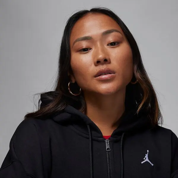 JORDAN Air Brooklyn Fleece Full Zip Hoodie