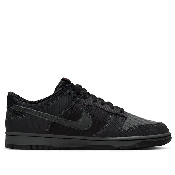 Nike Dunk Low Retro Premium 'black Corduroy' Sneakers