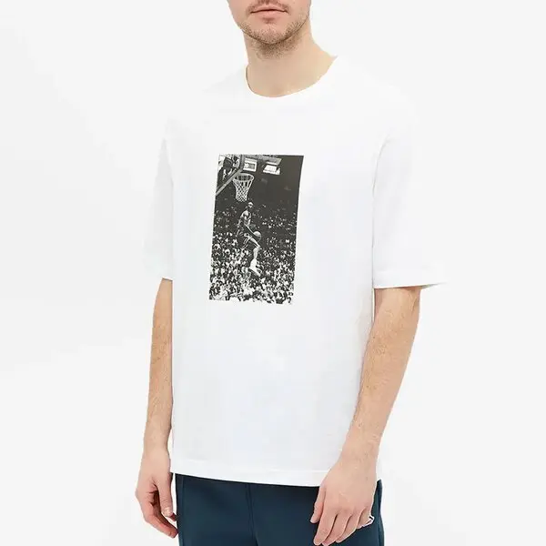 JORDAN X Union La Dunk Printing Sports Round Neck T-shirt Asia Sizing - White