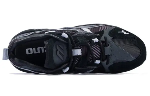 Mizuno Wave Rider 1 Sneakers - Black
