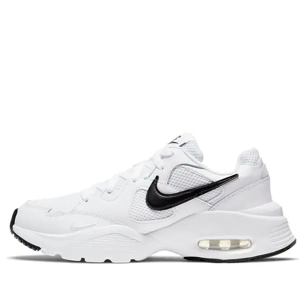 Nike Max Fusion Lace-up Sneakers - White/black