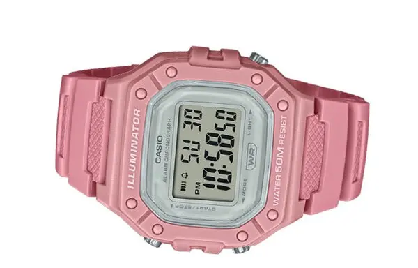 Casio Digital Watch With Water Resistance - Multi-color