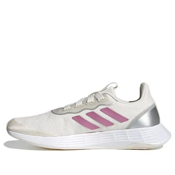 Adidas Qt Racer Sport Sneakers - White/purple/silver