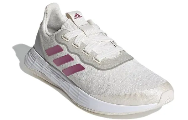 Adidas Qt Racer Sport Sneakers - White/purple/silver