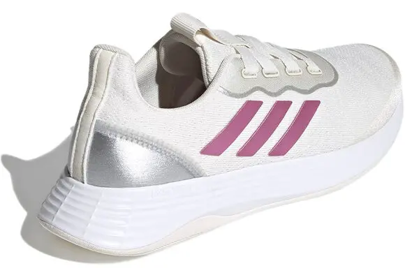 Adidas Qt Racer Sport Sneakers - White/purple/silver