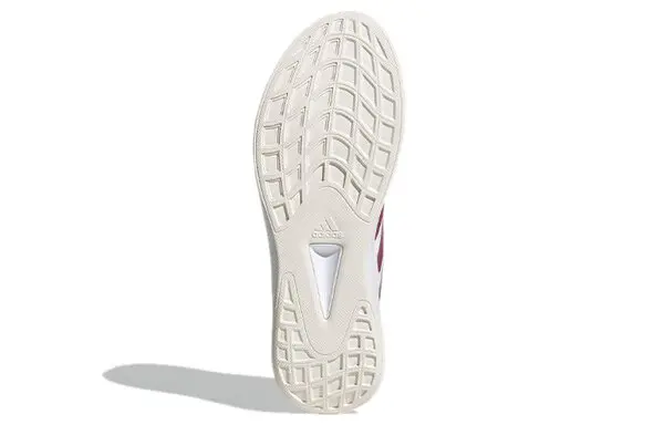 Adidas Qt Racer Sport Sneakers - White/purple/silver