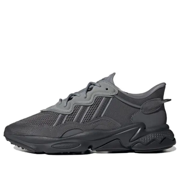 Adidas Originals Ozweego Lace-up Sneakers - Grey Five/core Black/grey