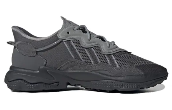 Adidas Originals Ozweego Lace-up Sneakers - Grey Five/core Black/grey