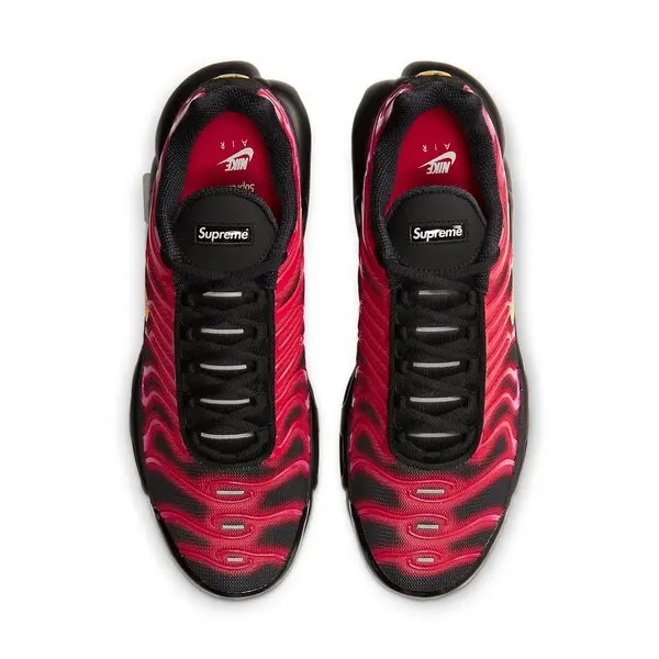 Nike Supreme X Air Max Plus Tn 'university Sneakers - Red