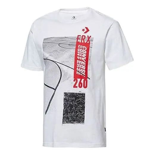 CONVERSE Erx Short Sleeve Graphic Tee Asia Sizing - White