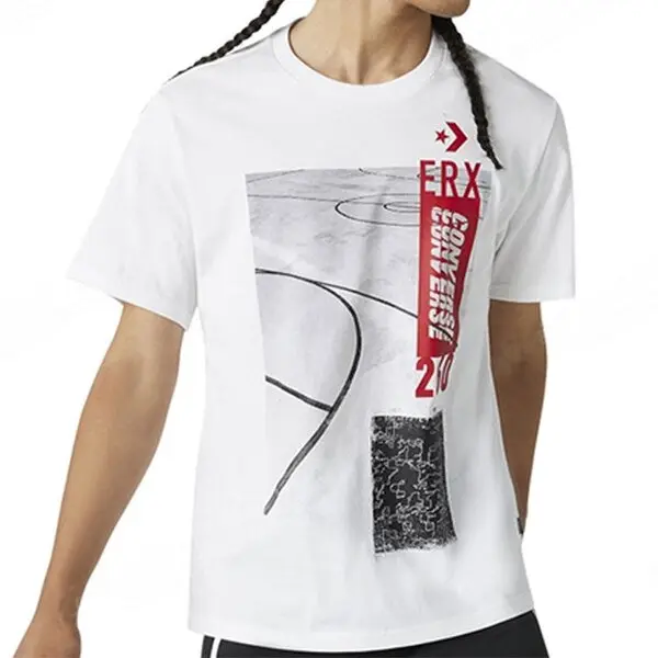 CONVERSE Erx Short Sleeve Graphic Tee Asia Sizing