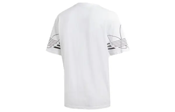 Adidas Originals Outline Tee Round Neck Short Sleeve