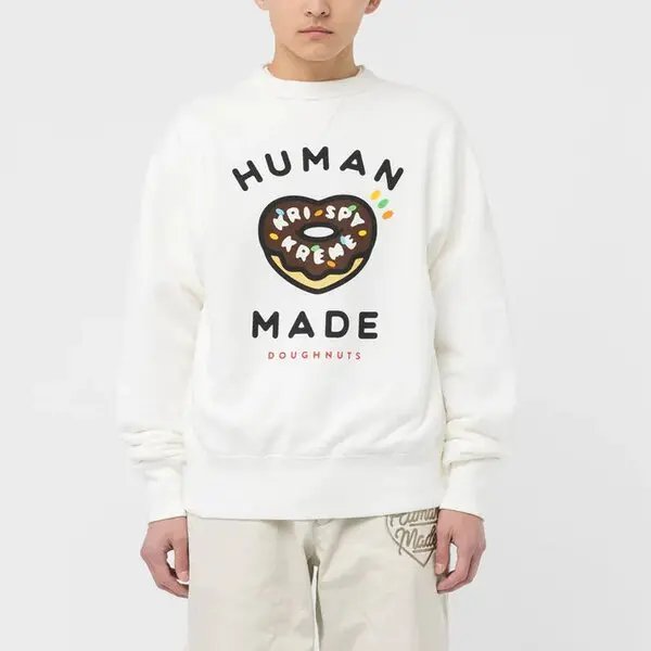 HUMAN MADE X Krispy Kreme Graphic Long Sleeve T-shirt