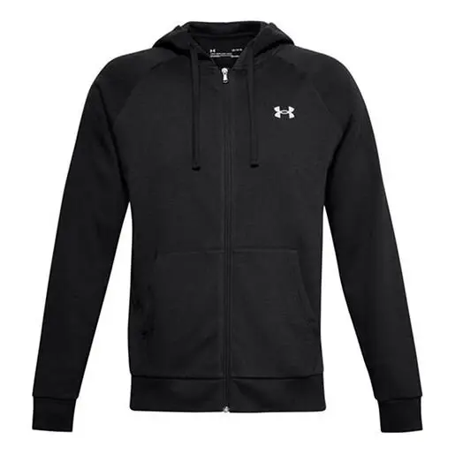 Under Armour Casual Sports Zip-up Hooded Jacket - Black