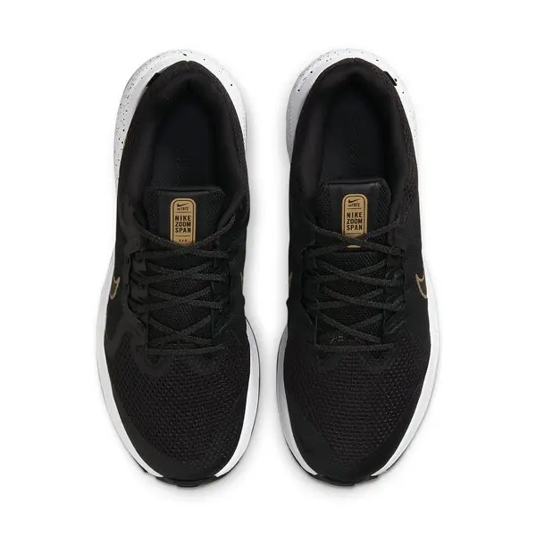 Nike Zoom Span 4 Sneakers - Black/white/gold