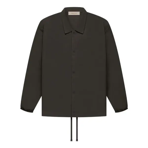 Fear Of God Fw22 Cd2 Coaches Jacket - Off Black