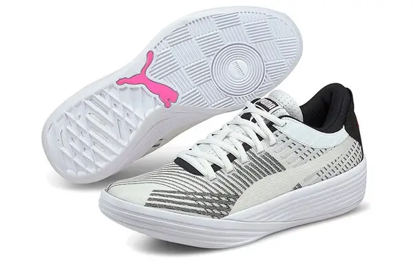 PUMA Clyde All-pro Sneakers - Black/white/khaki
