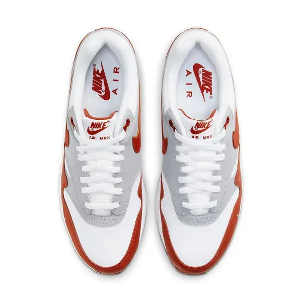 Nike Max 1 Lv8 "martian Sunrise" Sneakers - Grey/red/white