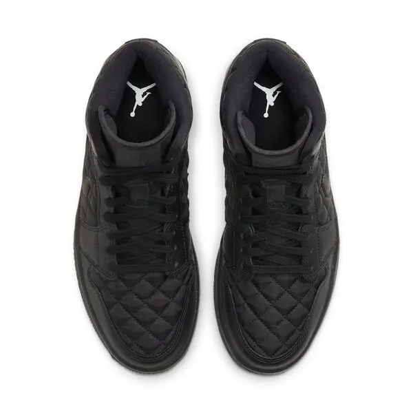 JORDAN 1 Mid Se Quilted Sneakers - Black