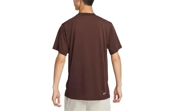 Nike Dri-fit Adv Goat Rocks Short-sleeve Top - Brown