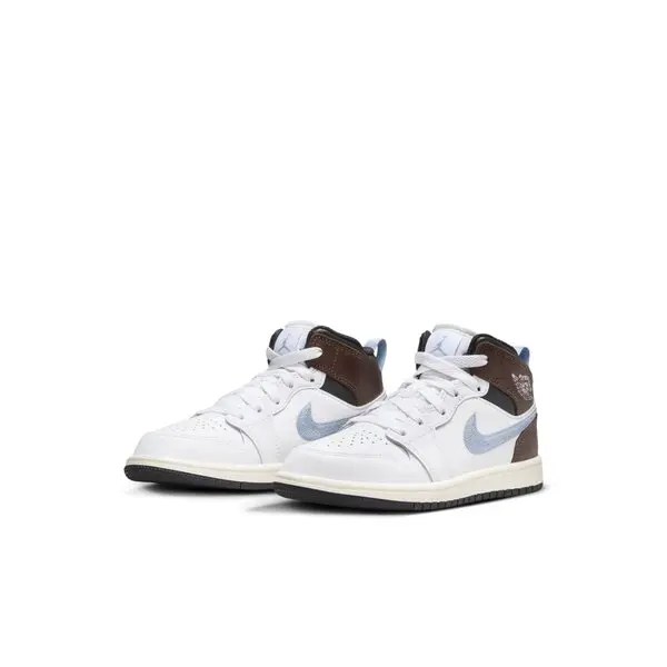 JORDAN 1 Mid Se - White/black/sail