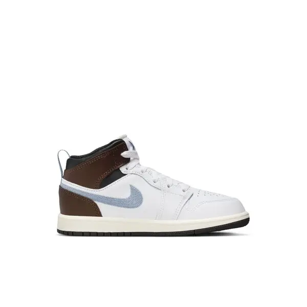 JORDAN 1 Mid Se - White/black/sail